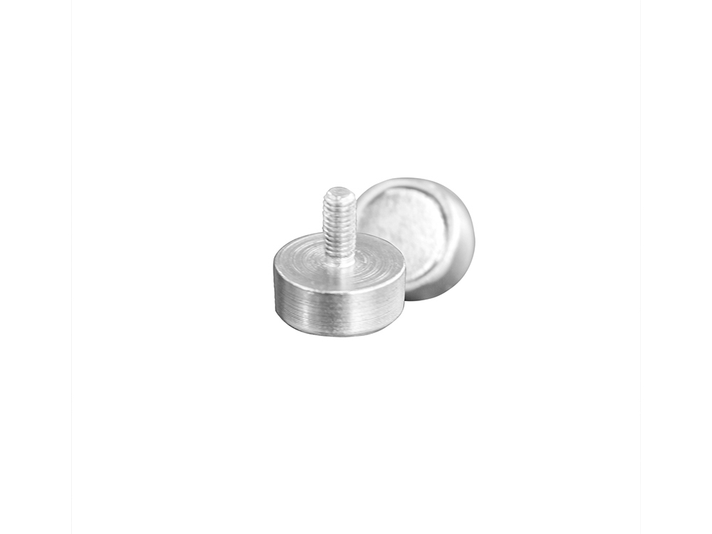 Neodymium Pot Magnet Ø12mm x 5mm - M3 External Thread | Magnetic ...